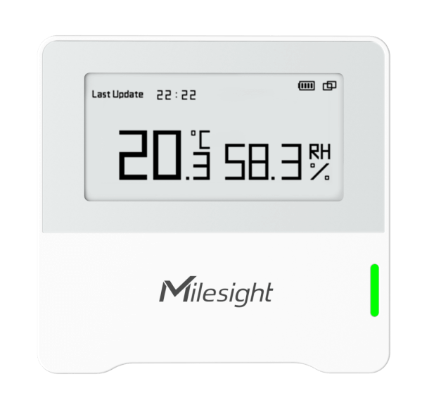 Milesight IOT - Lorawan 2 in 1 Indoor Air Quality Sensor (with display)